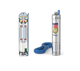 Pompe submersibilă de apă pentru fântână arteziană/foraj pedrollo ...